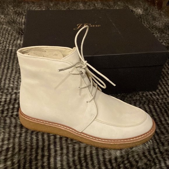 J. Crew | Shoes | Jcrew Suede Laceup Boots Nib | Poshmark
